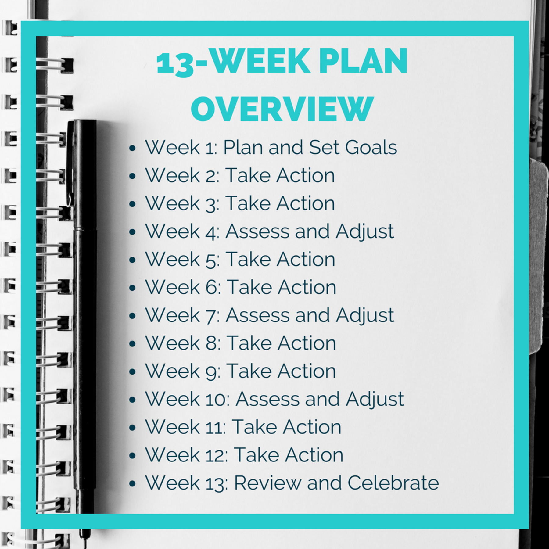 13 Week Planner Template - Airtable Universe