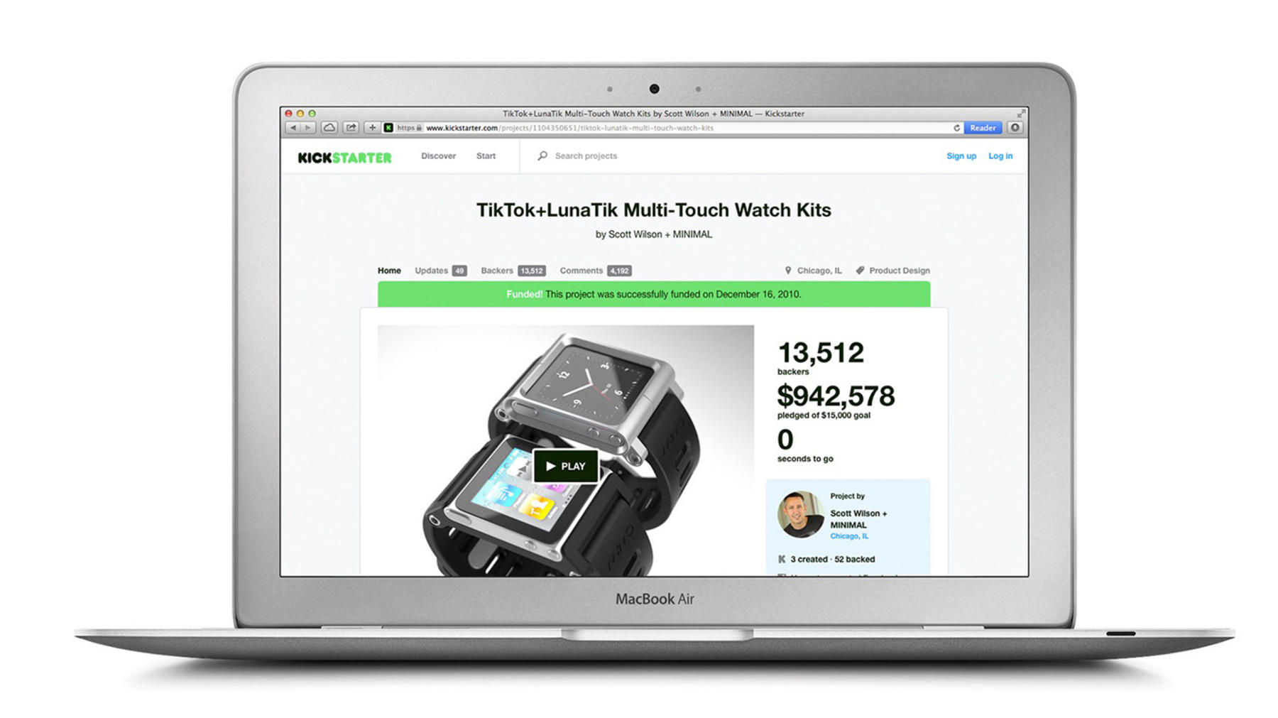 Highest Funded Crowdfunding Projects - Airtable Universe